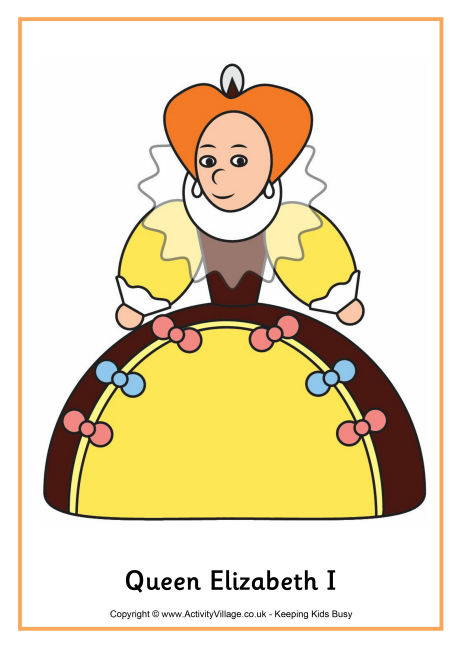 Queen Elizabeth I Poster | Activity Village