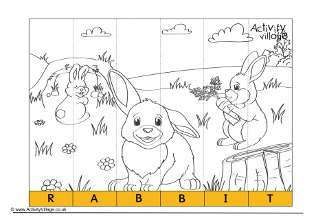 Rabbit Worksheets | Activity Village