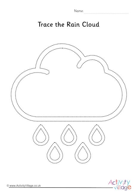 Weather Tracing Pages | Activity Village