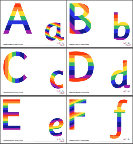 Display Letters | Activity Village