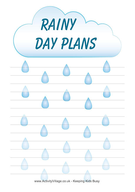Printable Planning Sheets for Kids