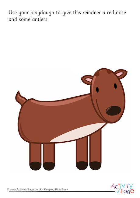 Reindeer Printables | Activity Village