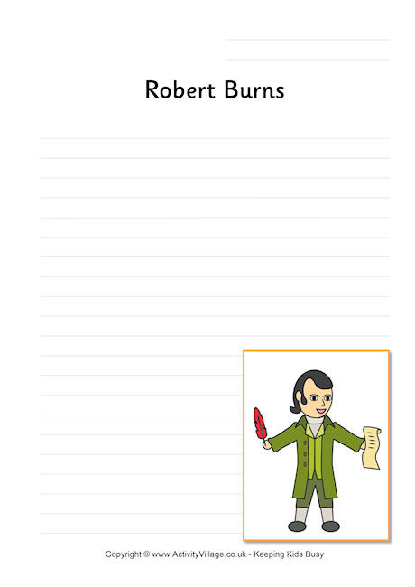 Robert Burns | Activity Village