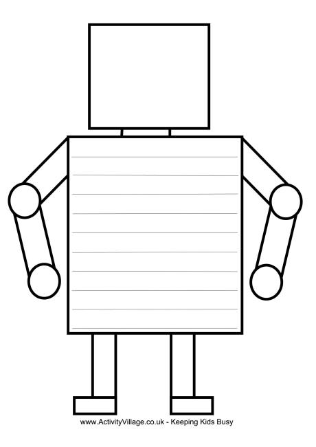 Robot Printables | Activity Village