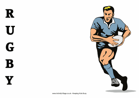 Rugby Worksheets | Activity Village