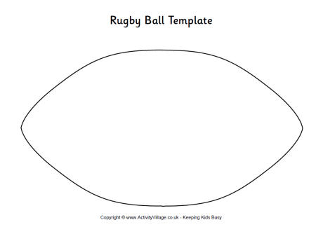 Rugby Printables | Activity Village