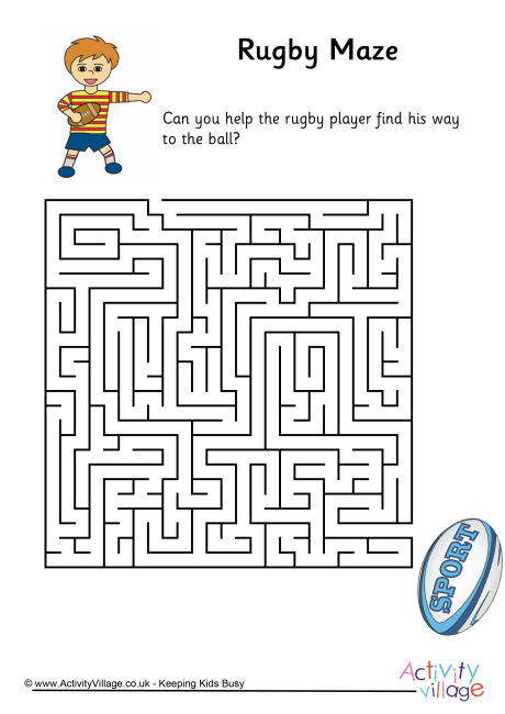 Rugby Puzzles | Activity Village