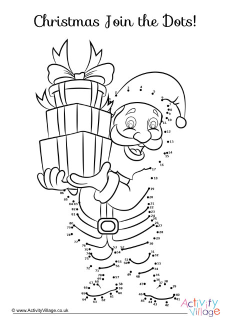 Christmas Dot to Dots | Activity Village