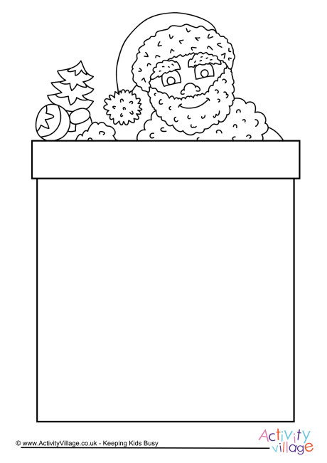 Santa Claus Printables | Activity Village