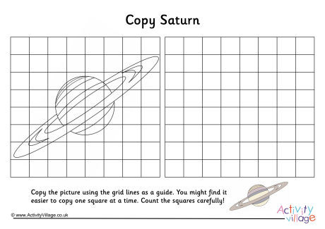 Saturn Grid Copy | Activity Village