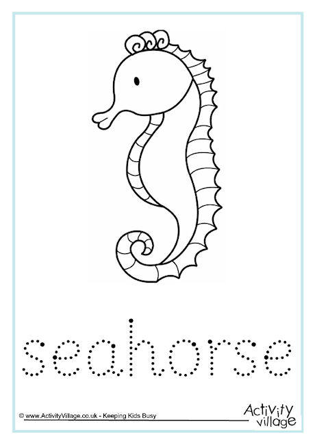 Seahorses | Activity Village