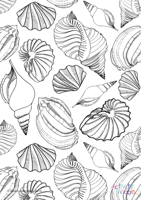 Seaside Colouring Pages | Activity Village