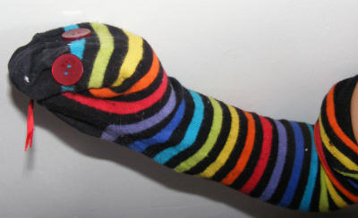 Snake Hand Puppet | Activity Village