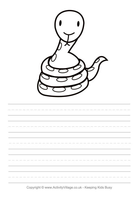Snake Worksheets | Activity Village