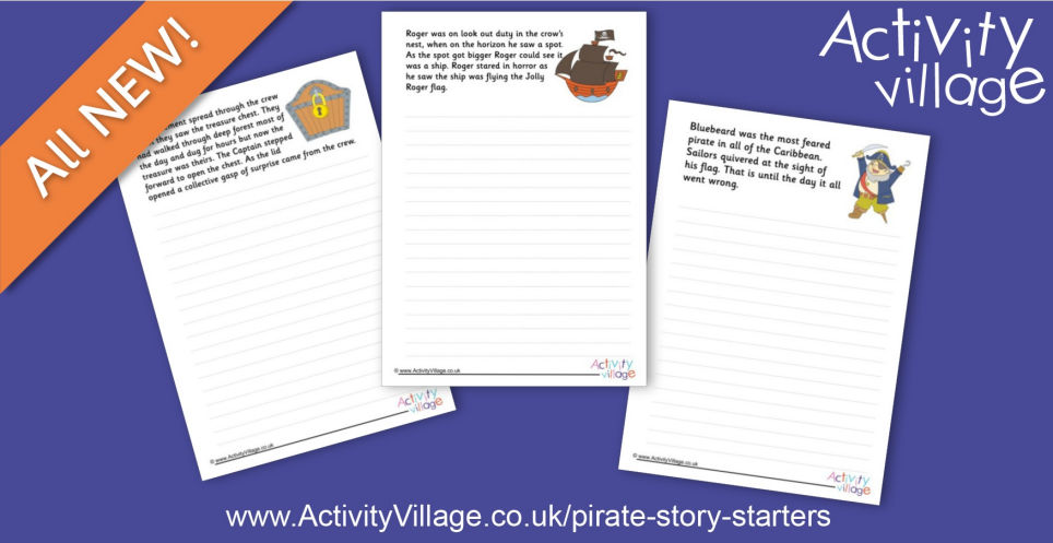 Spark Creative Writing with our New Pirate Story Starters | Activity ...
