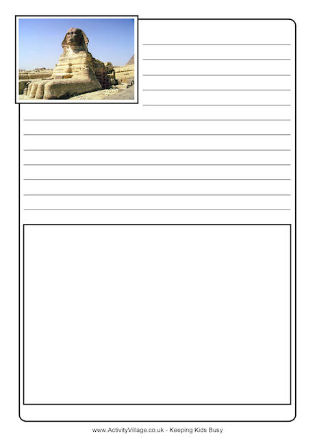 Ancient Egypt Notebooking Pages | Activity Village