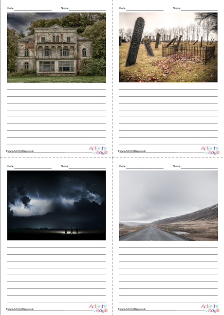 Halloween Creative Writing | Spooky Story Prompts & Writing Resources ...