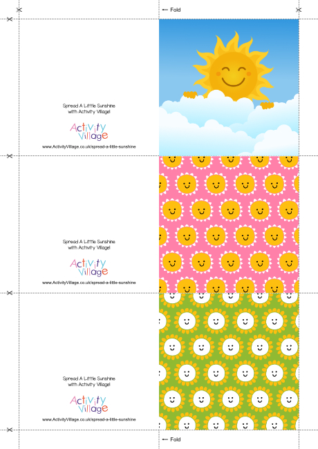 Spread A Little Sunshine | Activity Village
