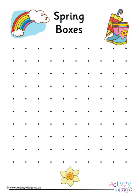 Spring Boxes | Activity Village