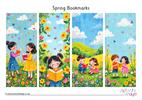 Spring Bookmarks | Activity Village