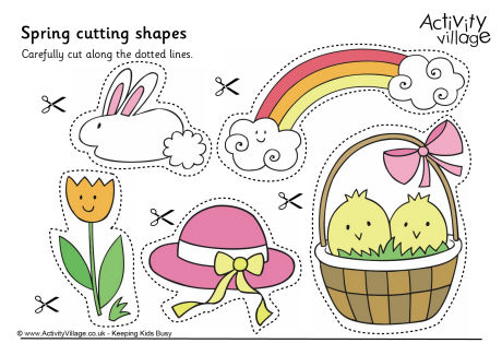 Spring Scissor Activities | Activity Village