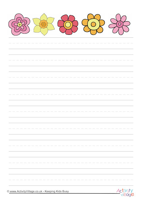 Flower Printables | Activity Village