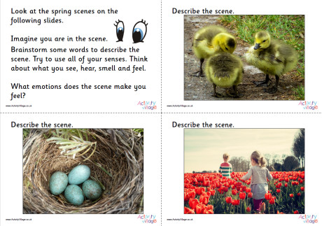 Spring Writing Prompts | Activity Village