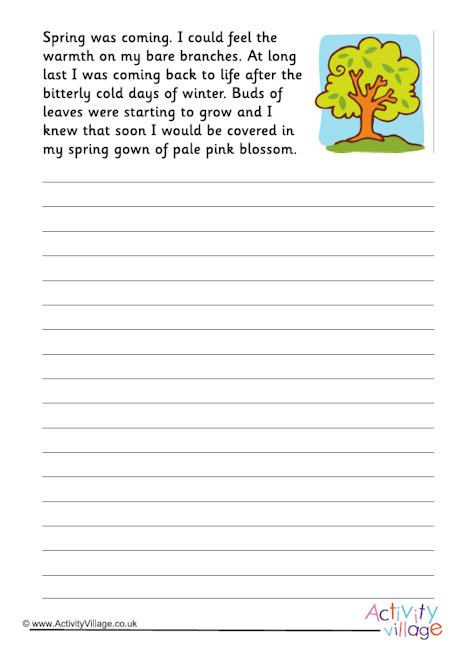 Story Starters - Printables for Kids