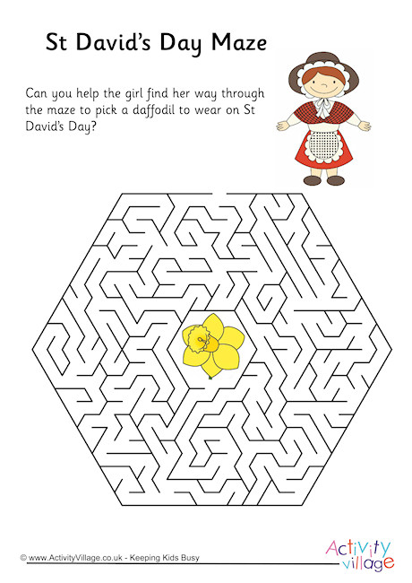 St David's Day Puzzles | Activity Village