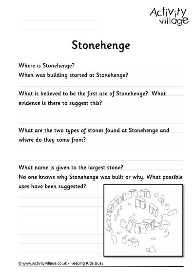 Stonehenge | Activity Village