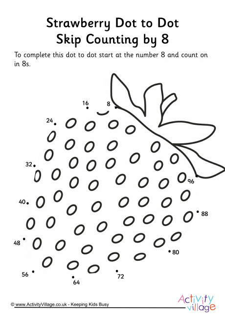 Skip Counting Dot to Dots | Activity Village