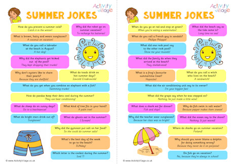 Joke Printables for Kids