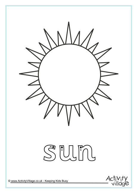 The Sun | Activity Village