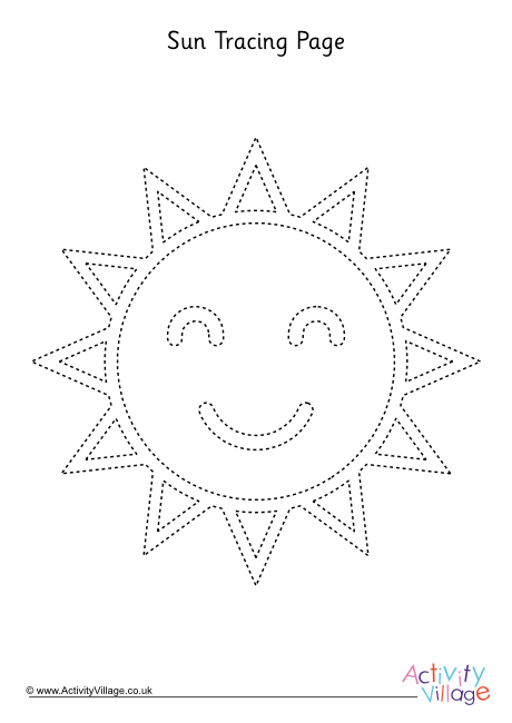 Weather Tracing Pages | Activity Village