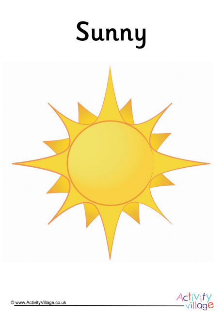 Weather Symbol Posters | Activity Village