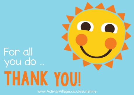 Spread A Little Sunshine | Activity Village