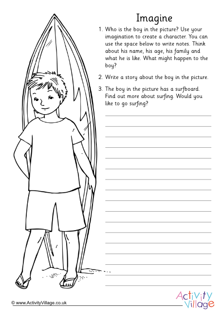 Story Starters - Printables for Kids