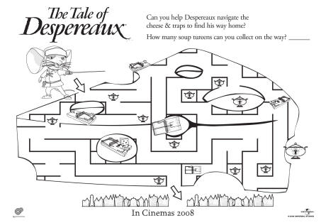 Tale of Despereaux Puzzle 2 | Activity Village