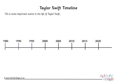 Taylor Swift | Activity Village