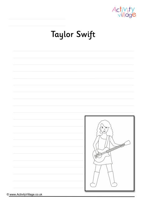 Taylor Swift | Activity Village