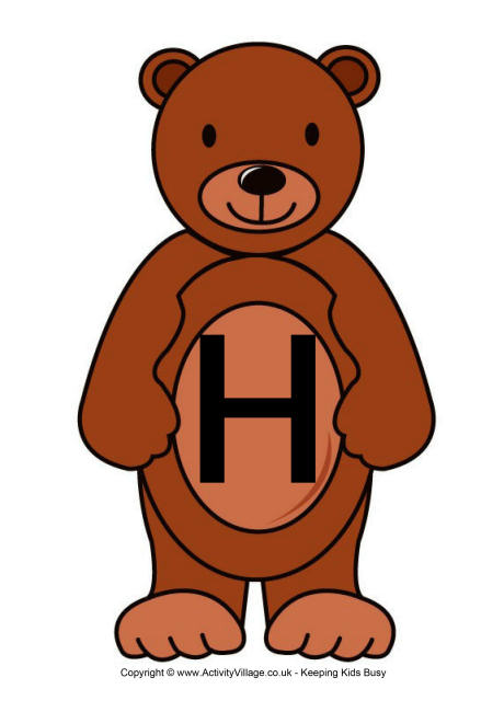 Teddy Bear Printables | Activity Village