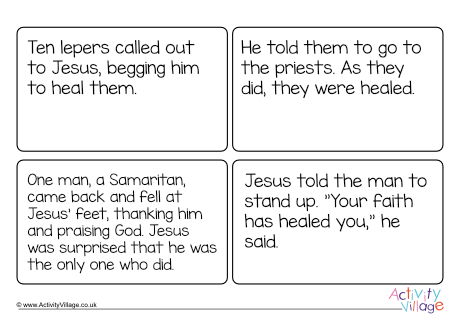 Ten Lepers | Bible Stories for Kids | Luke 17:11-19