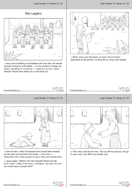 Ten Lepers | Bible Stories for Kids | Luke 17:11-19