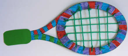Tennis Racket Craft | Activity Village