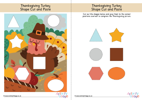 Cut and Stick Activities | Activity Village