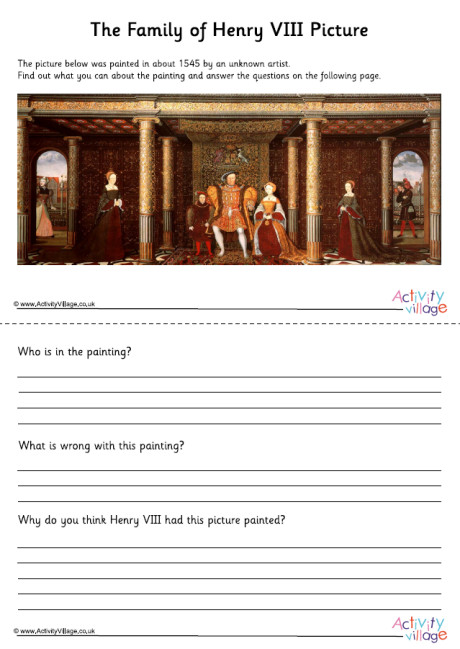 Henry VIII | Activity Village