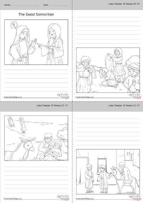 The Good Samaritan - Luke 10:25-37 - Bible Stories for Kids