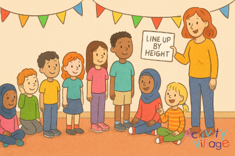 The Line Up Game | Activity Village