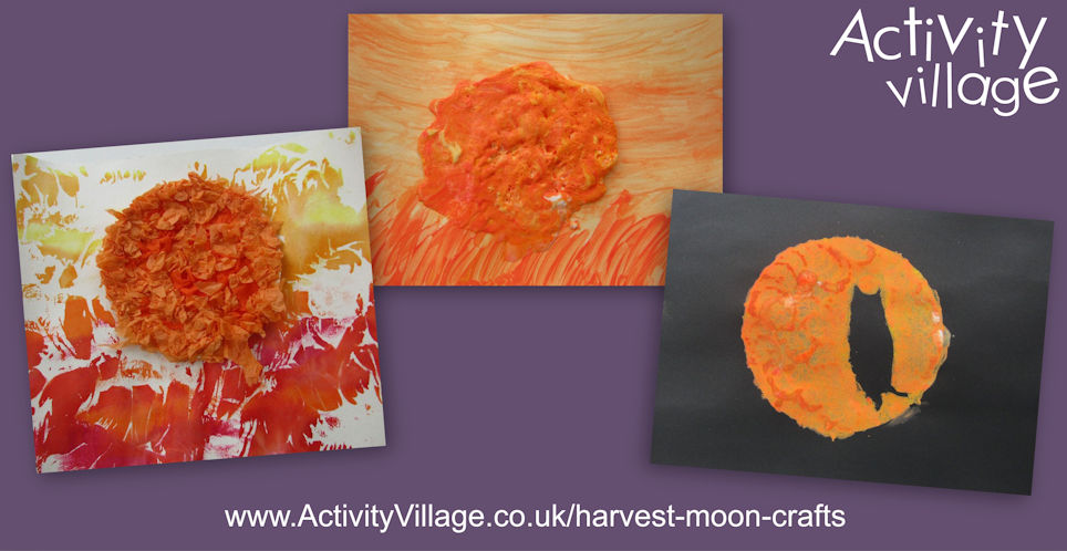Three Harvest Moon Crafts | Activity Village