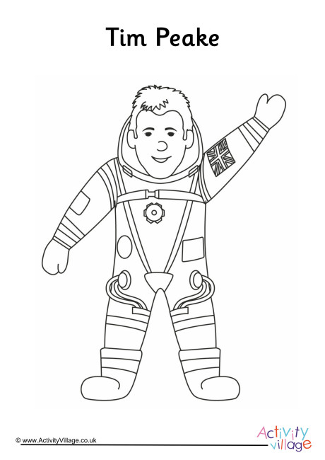 Tim Peake | Activity Village